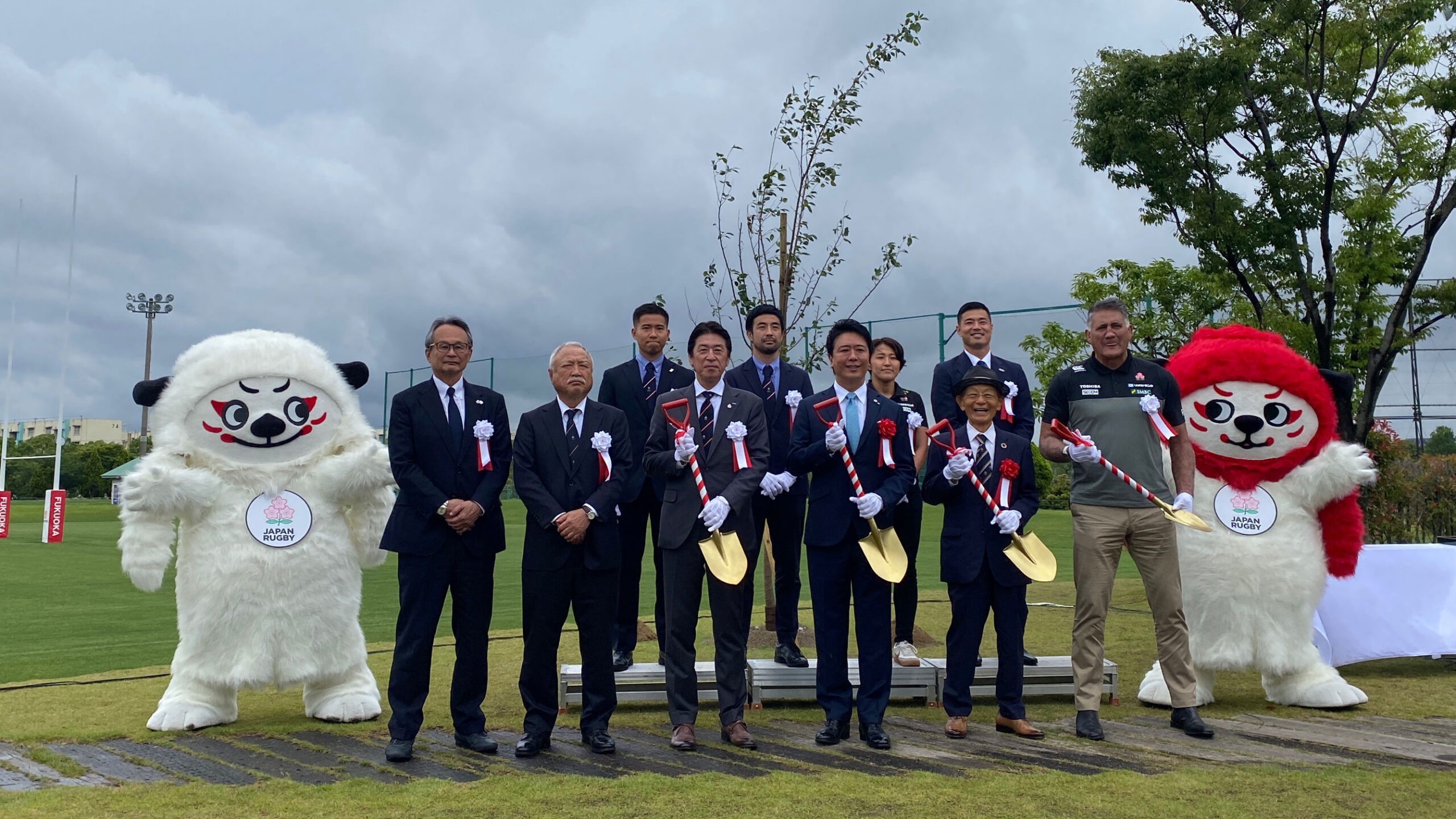 日本ラグビー強化拠点「JAPAN BASE」開所～山下PMCが施設ブランディング・デザイン監修を担当～ | 山下PMC